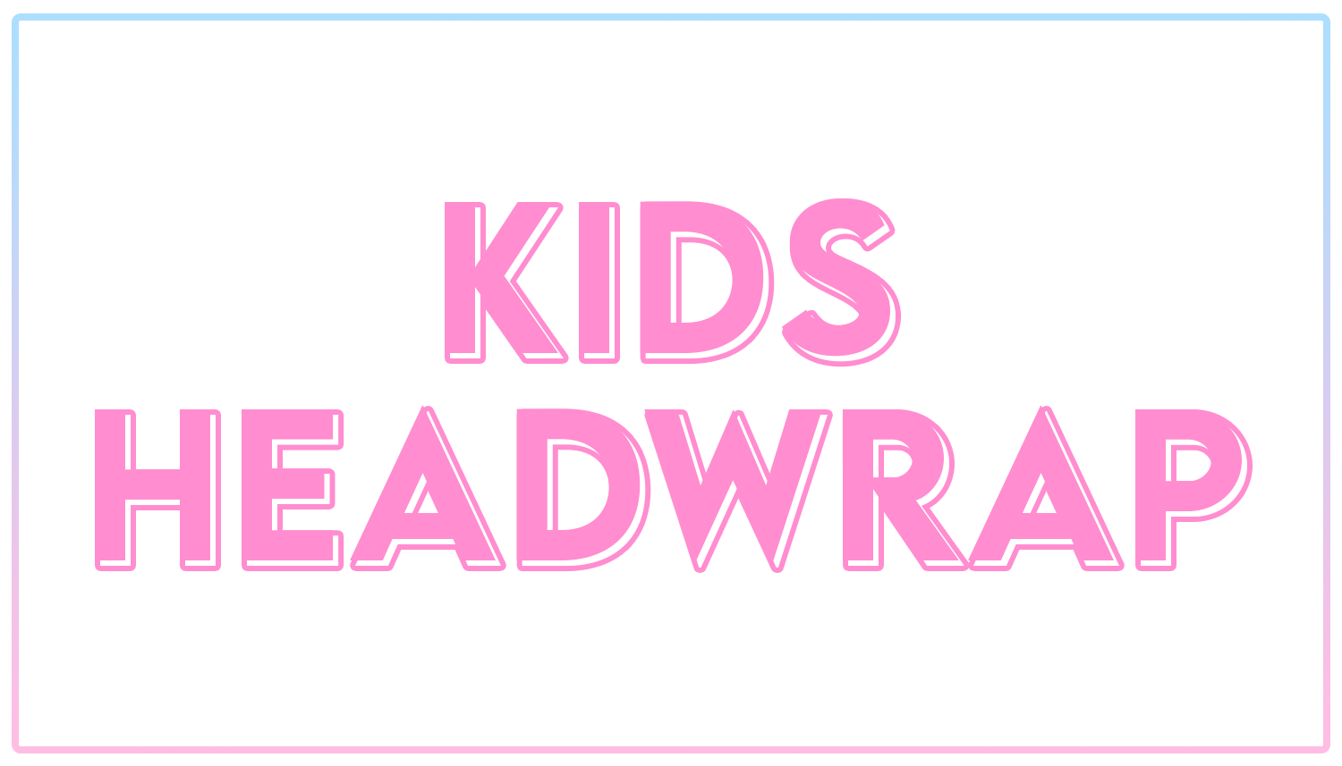 Kids Hair Wrap | Wholesale Kids Hair Wrap - Atlas Fashion